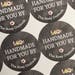 Made for You, Handmade Stickers, Homemade Stickers, Wedding Stickers ...