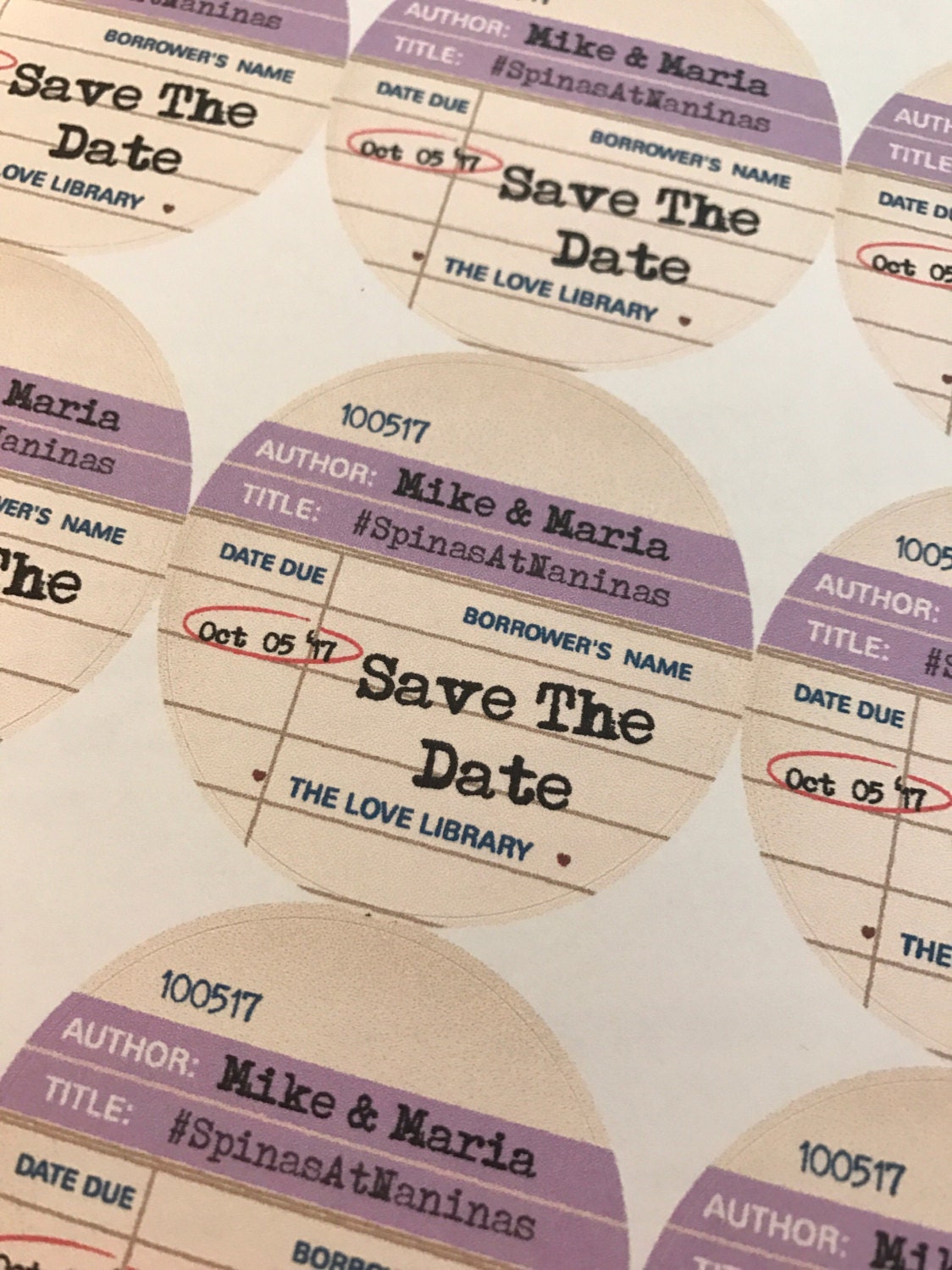 Save the Date, BOOKS, Save the Date Stickers, Library Stamp Cards ...