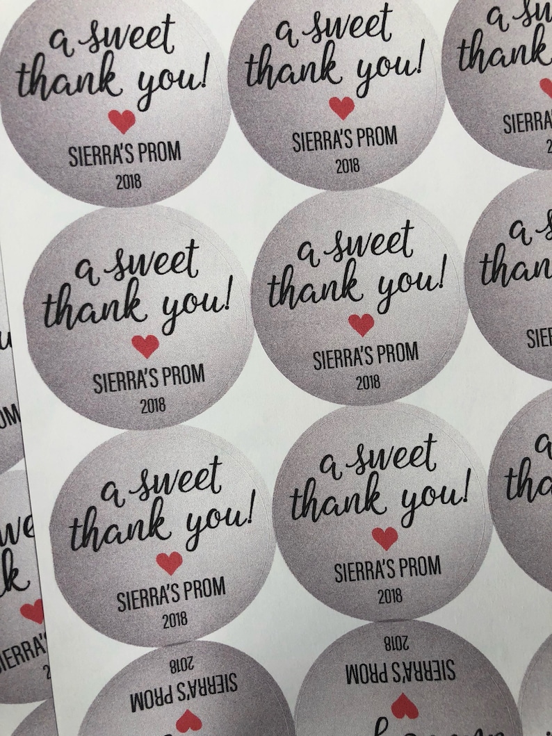Wedding Stickers, Thank You Stickers, Wedding Thank You Stickers, Thank ...
