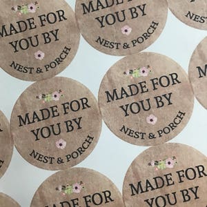 Made for You, Handmade Stickers, Homemade Stickers, Wedding Stickers ...