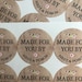 Made for You, Handmade Stickers, Homemade Stickers, Wedding Stickers ...