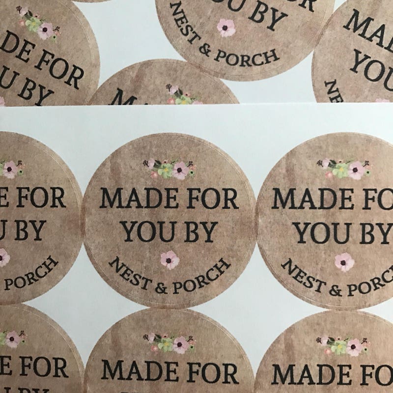 Handmade Stickers - Etsy