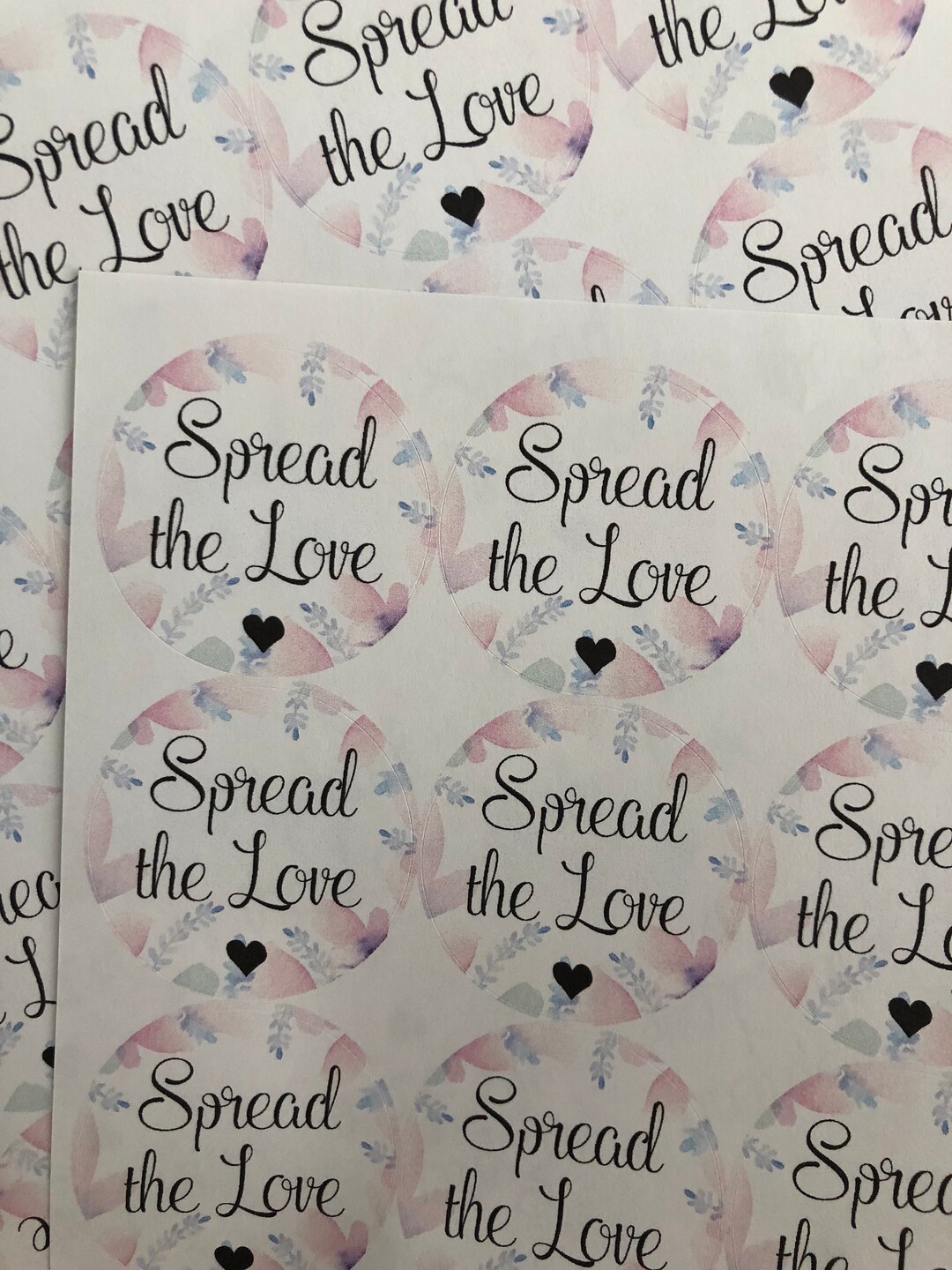 Spread the Love, Wedding Stickers, Wedding Favors, Wedding Favor ...