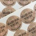 Made for You, Handmade Stickers, Homemade Stickers, Wedding Stickers ...
