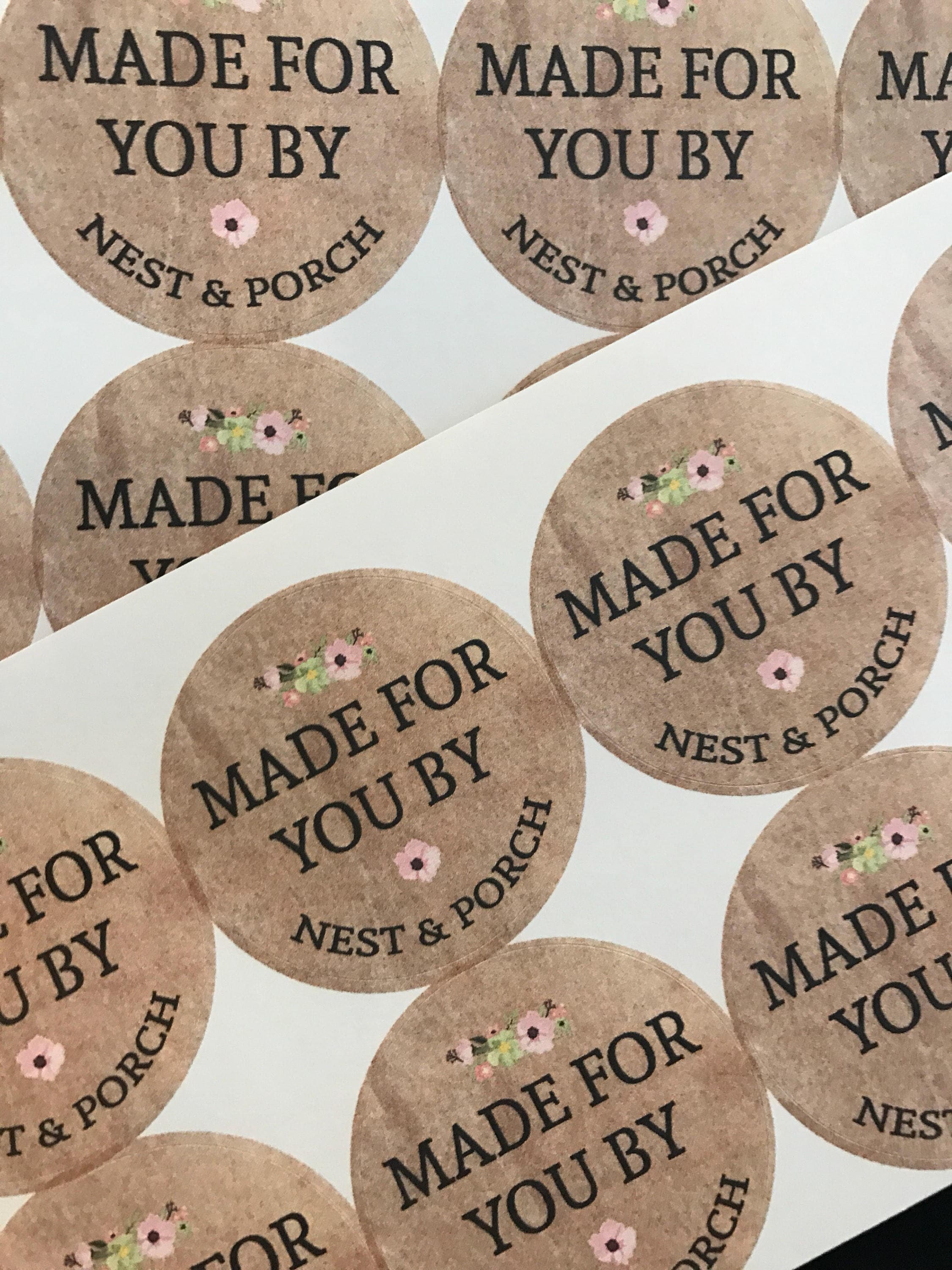 Made for You, Handmade Stickers, Homemade Stickers, Wedding Stickers ...