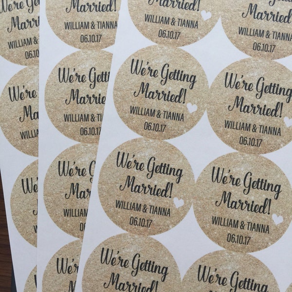 We Got Married - Etsy