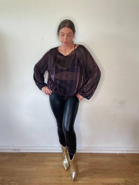 Sparkle stripe billowy - Gem