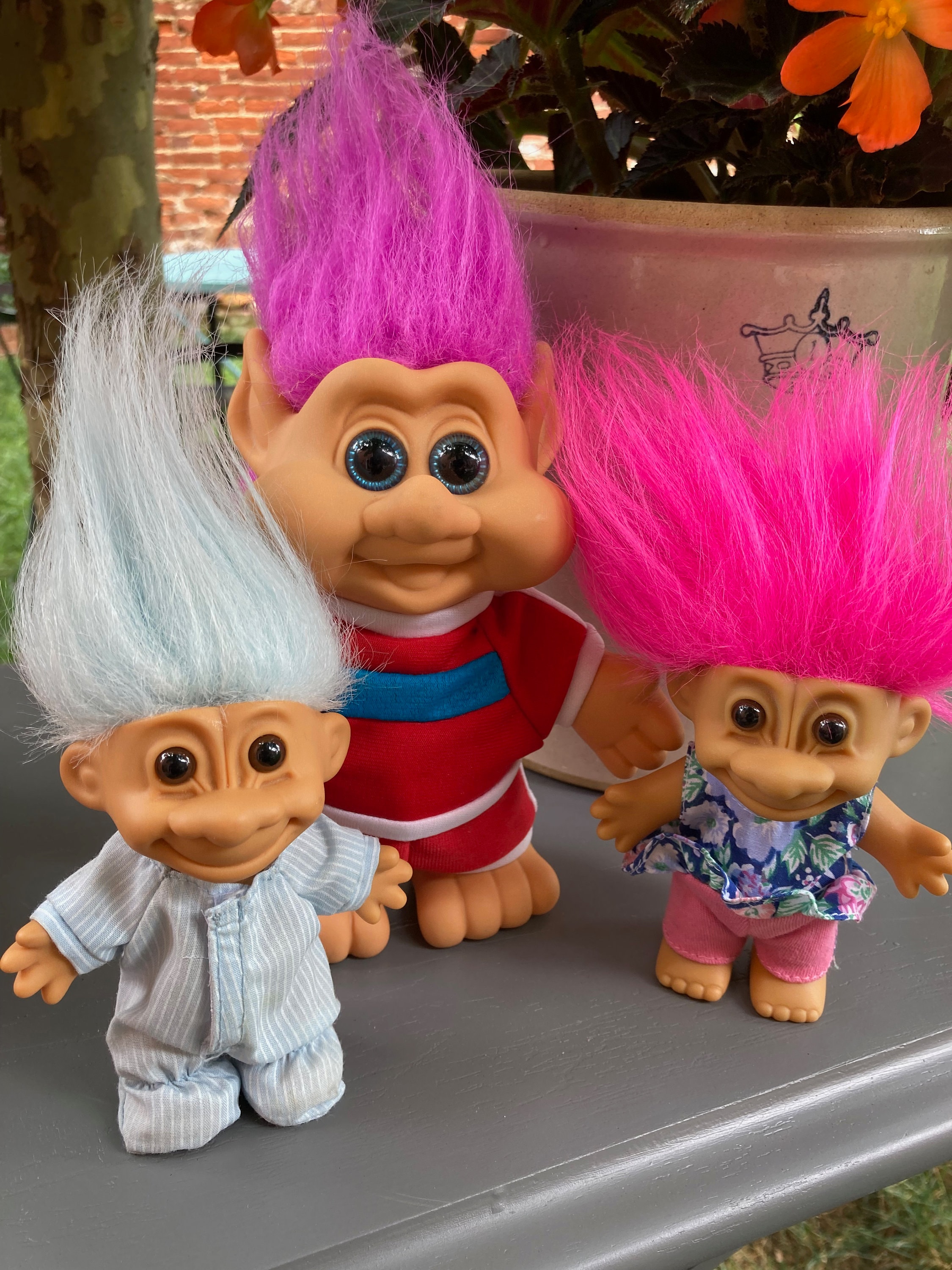 Vintage Set of 3 Trolls 1991 Russ Trolls Vintage Set of Trolls | Etsy