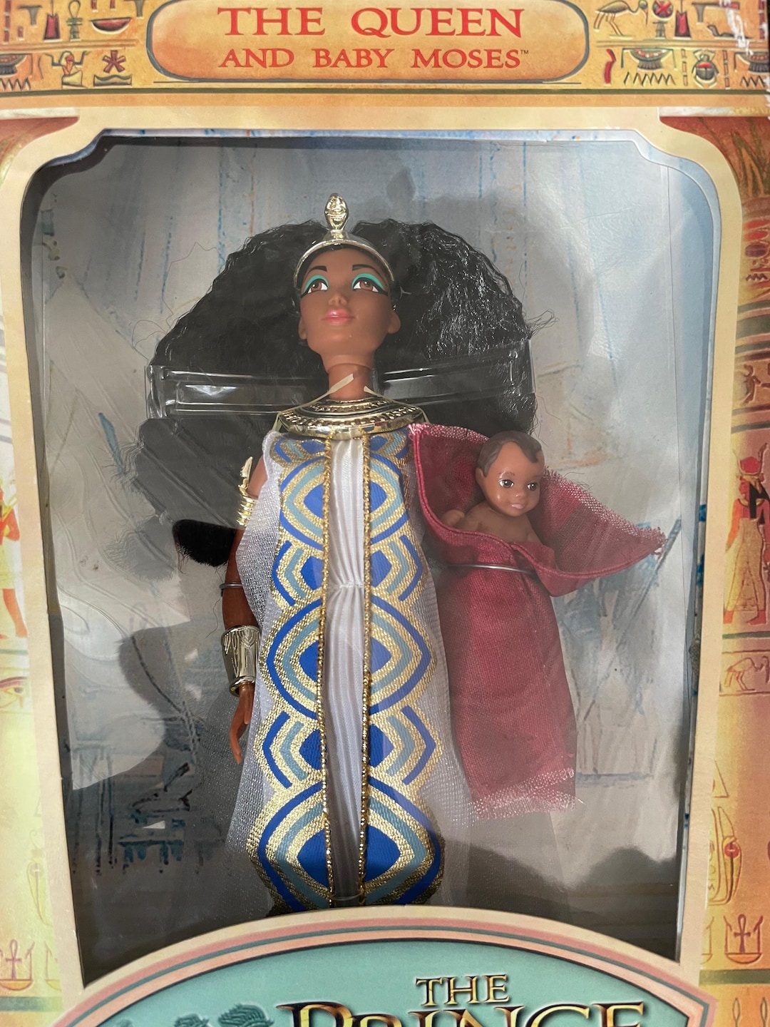 Vintage 1998 Rare the Prince of Egypt the Queen and Baby Moses Dolls in ...
