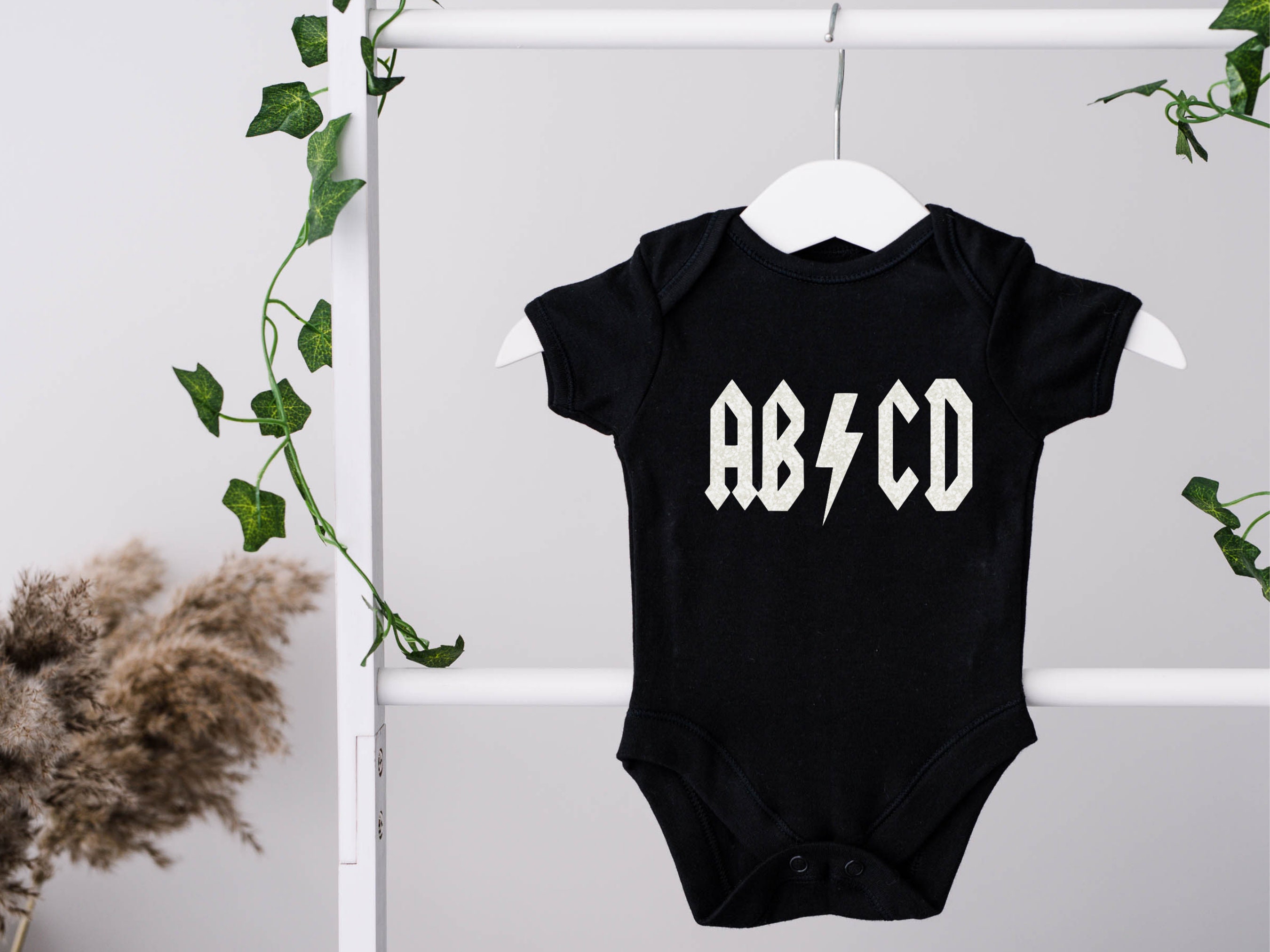 ABCD Baby Girl Bodysuit Vintage Baby Girl Clothes Rock and - Etsy