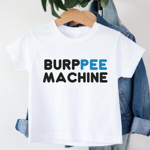 Burpee Machine Baby Bodysuit- Funny Gym Baby Bodysuit- Crossfit Workout ...