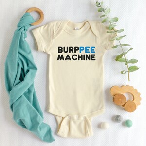 Burpee Machine Baby Bodysuit- Funny Gym Baby Bodysuit- Crossfit Workout ...