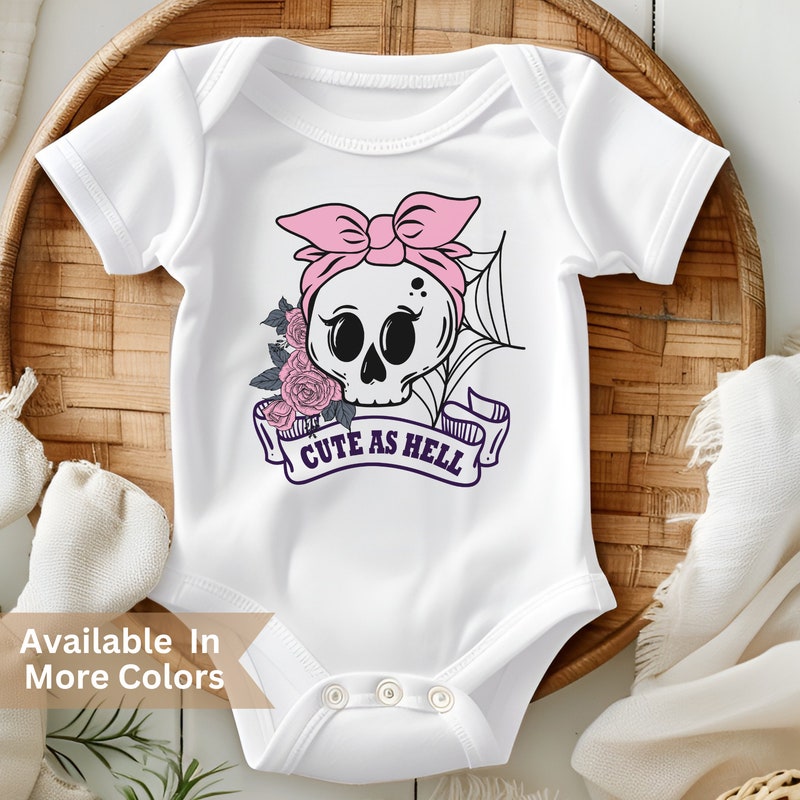 Skull Onesies - Etsy