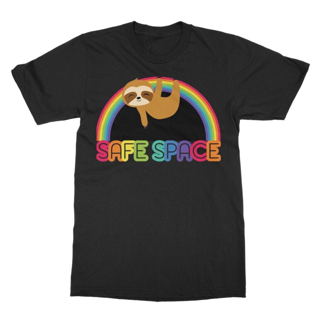 Safe Space LGBTQ Shirt, LGBT Pride Retro Rainbow Shirt, Retro Pride ...