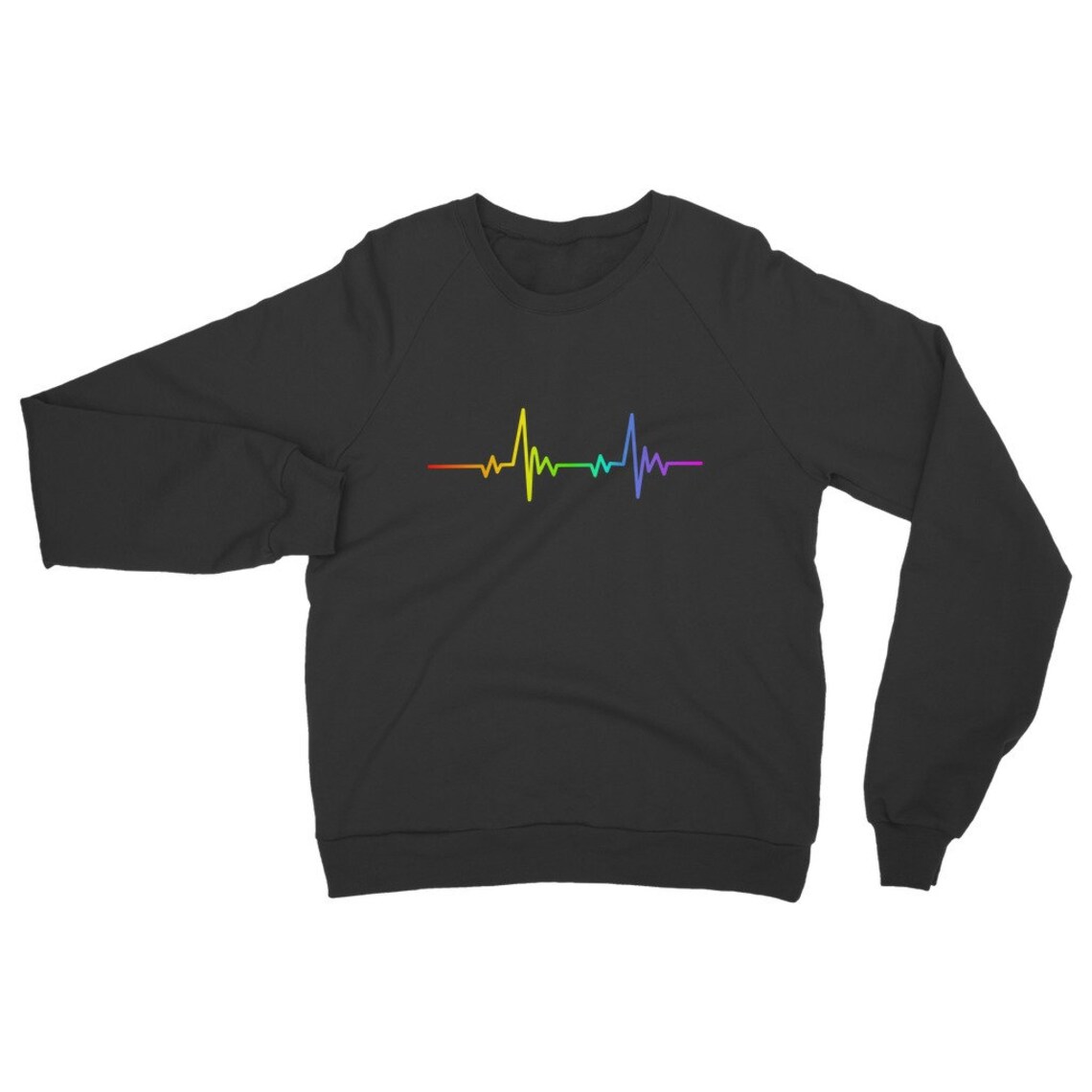LGBTQ Sweater, Lgbtq Pride Sweatshirt, Lgbt Pride Heart Beat, Guy ...