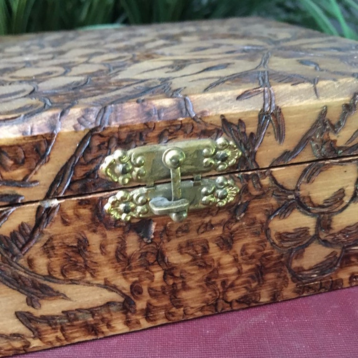 Vintage Flemish Art Co 688 New York Vanity Storage Gloves - Etsy