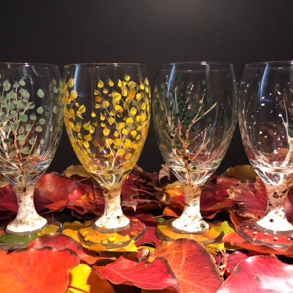 Aspen Tree Glass - Etsy