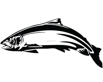 Steelhead decal | Etsy
