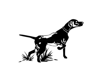 Pointer Dog Decal - Etsy