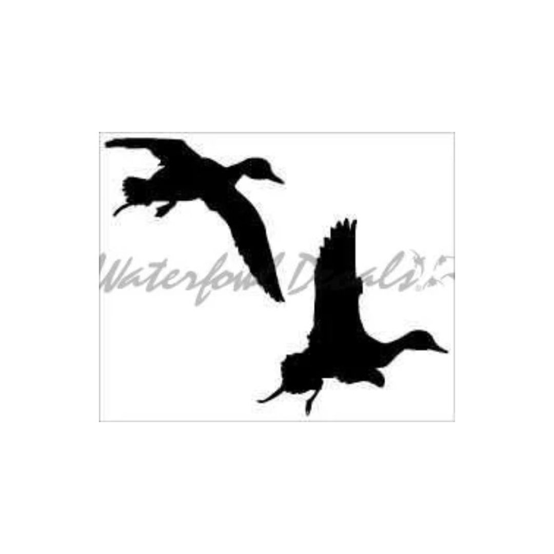 Pair of Bull Pin Tails Sprig Decal Pin Tail Hunting Sticker - Etsy