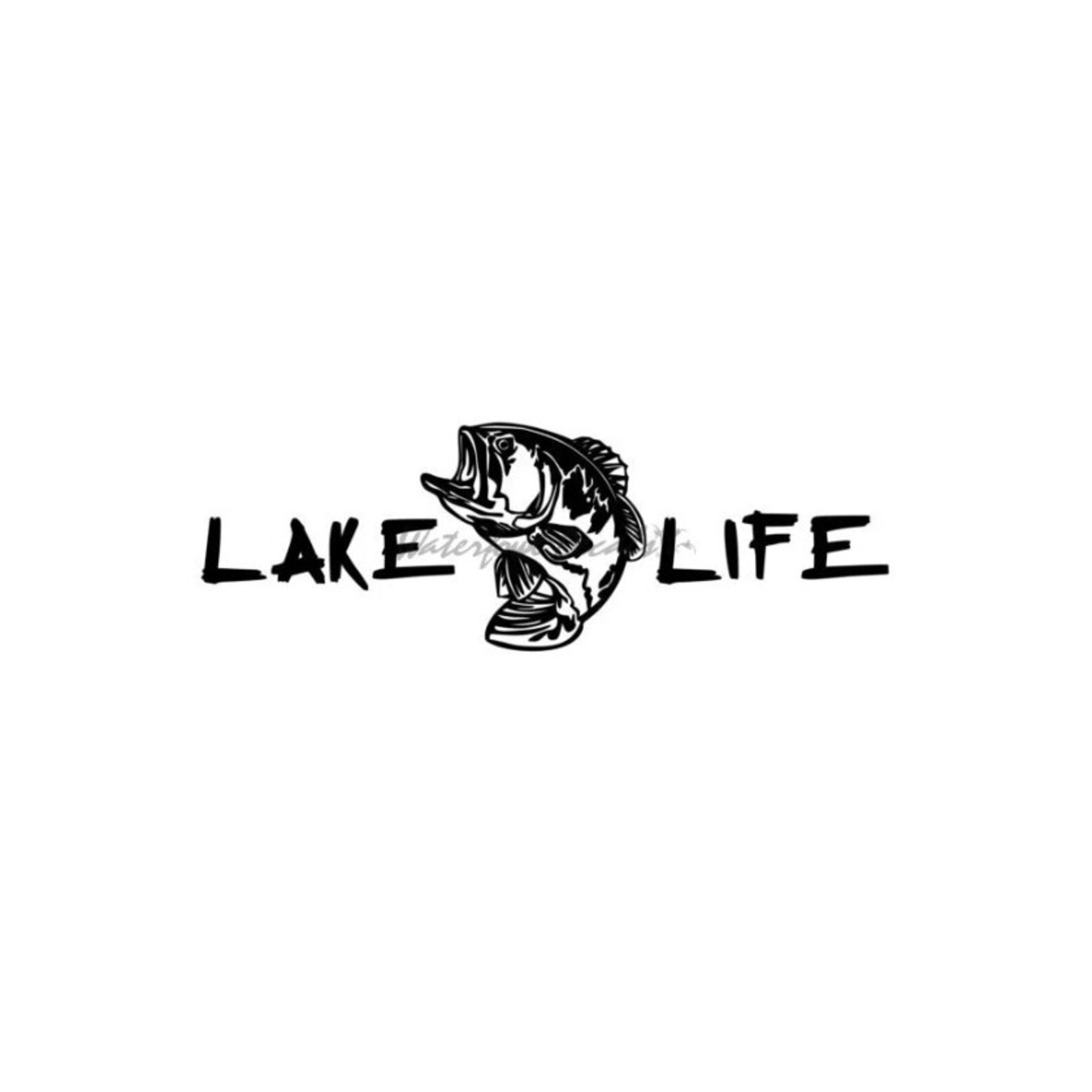 Lake Life Vinyl Decal Lake Life Truck Mirror Sticker 1257 - Etsy