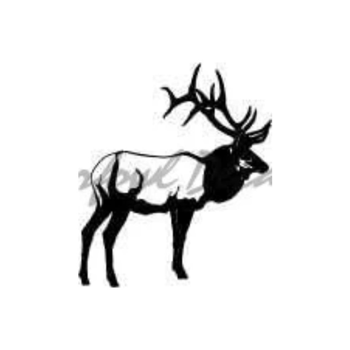 Detailed Bull Elk Decal Detailed Bull Elk Hunting Sticker - Etsy