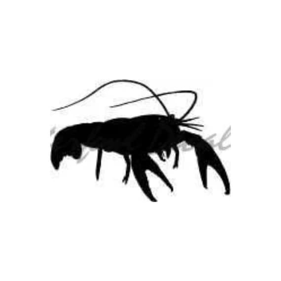 Crayfish Decal Lobster Decal Big Lobster Decal 2301 - Etsy