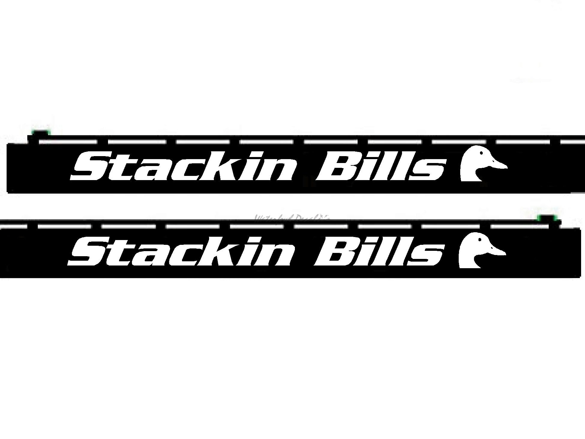 Shotgun Barrel Decal Stackin Bills Waterfowl Sticker | Etsy