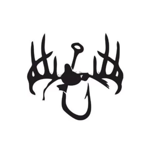 Fishing and Hunting Stickers - Etsy