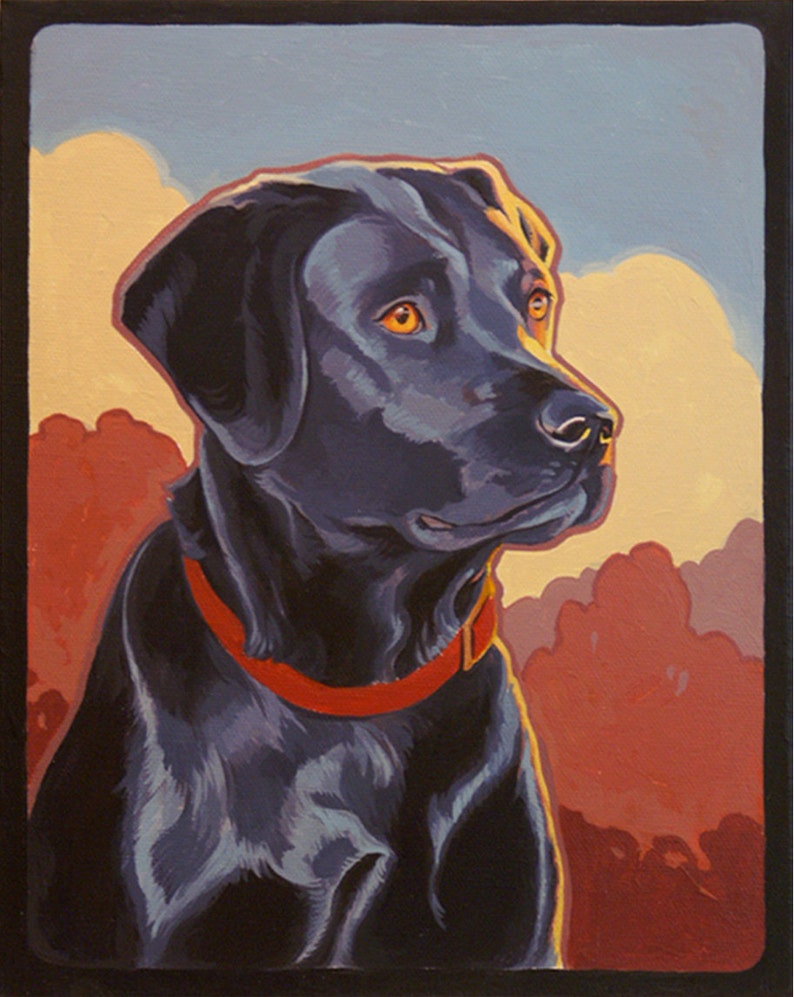 Black Lab - Etsy