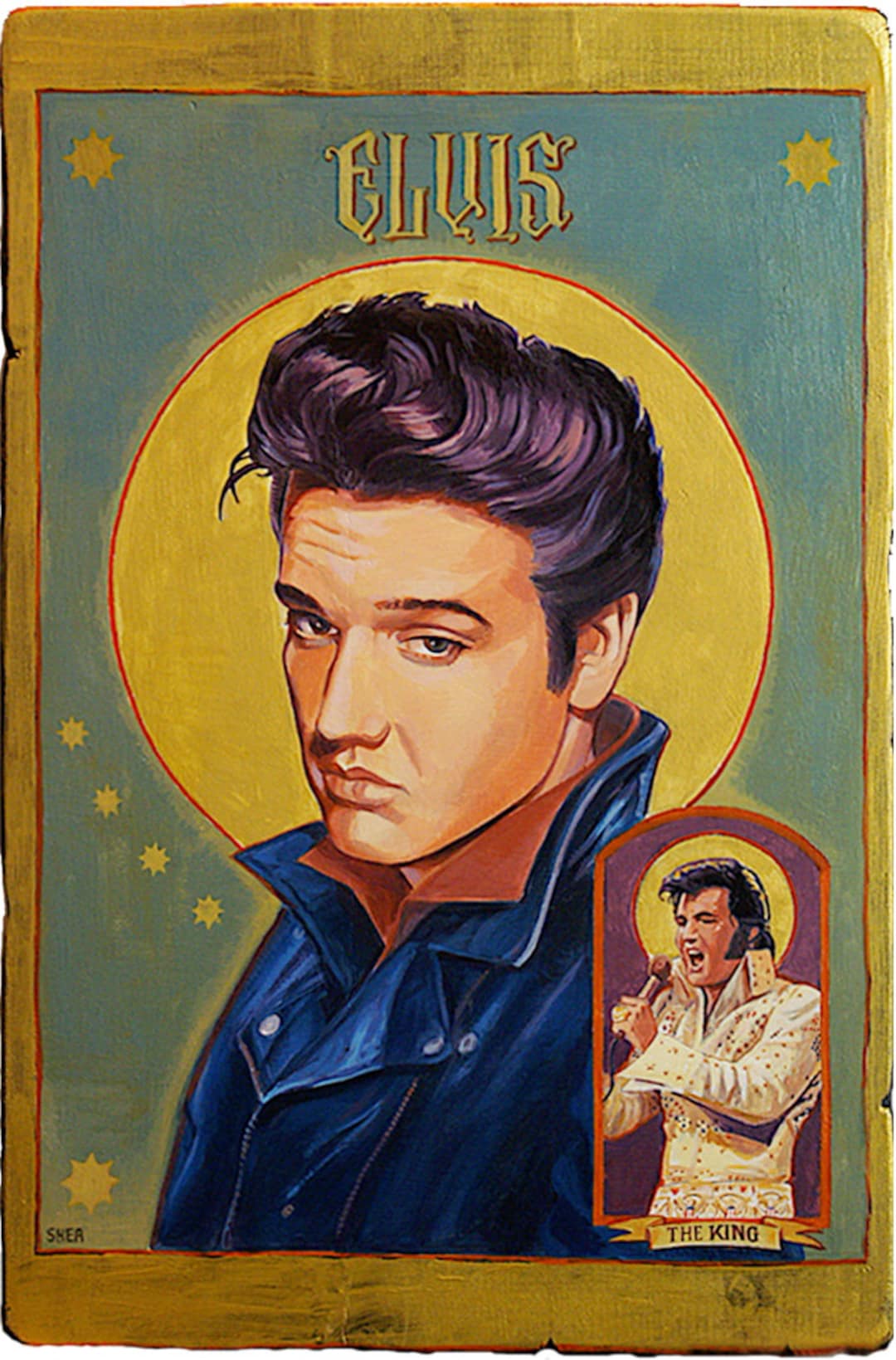 Iconic Elvis - Etsy