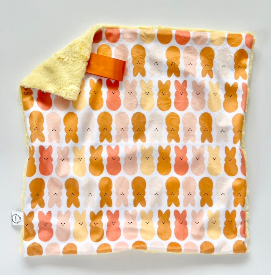 Bunny Lovey, Minky Lovey, Faux Fur Lovey, Coral Lovey, Girl Lovey ...