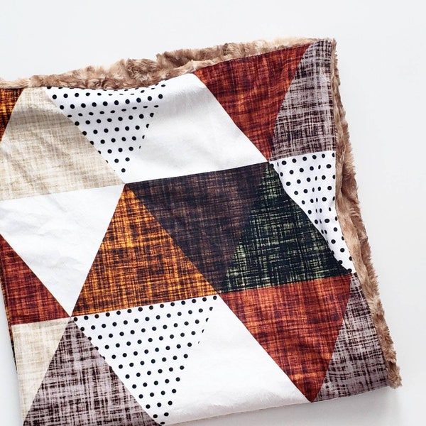 Triangle Blanket - Etsy
