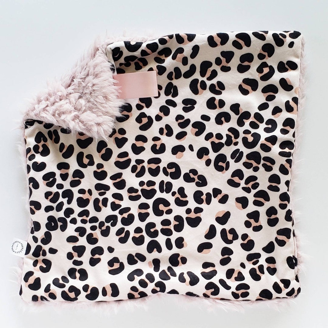Lovey Leopard Print, Wild Lovey, Minky Lovey, Faux Fur Lovey, Leopard ...