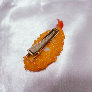 Fried Shrimp Hair Clip - Cute Seafood Alligator Hair Clips - Kawaii ...