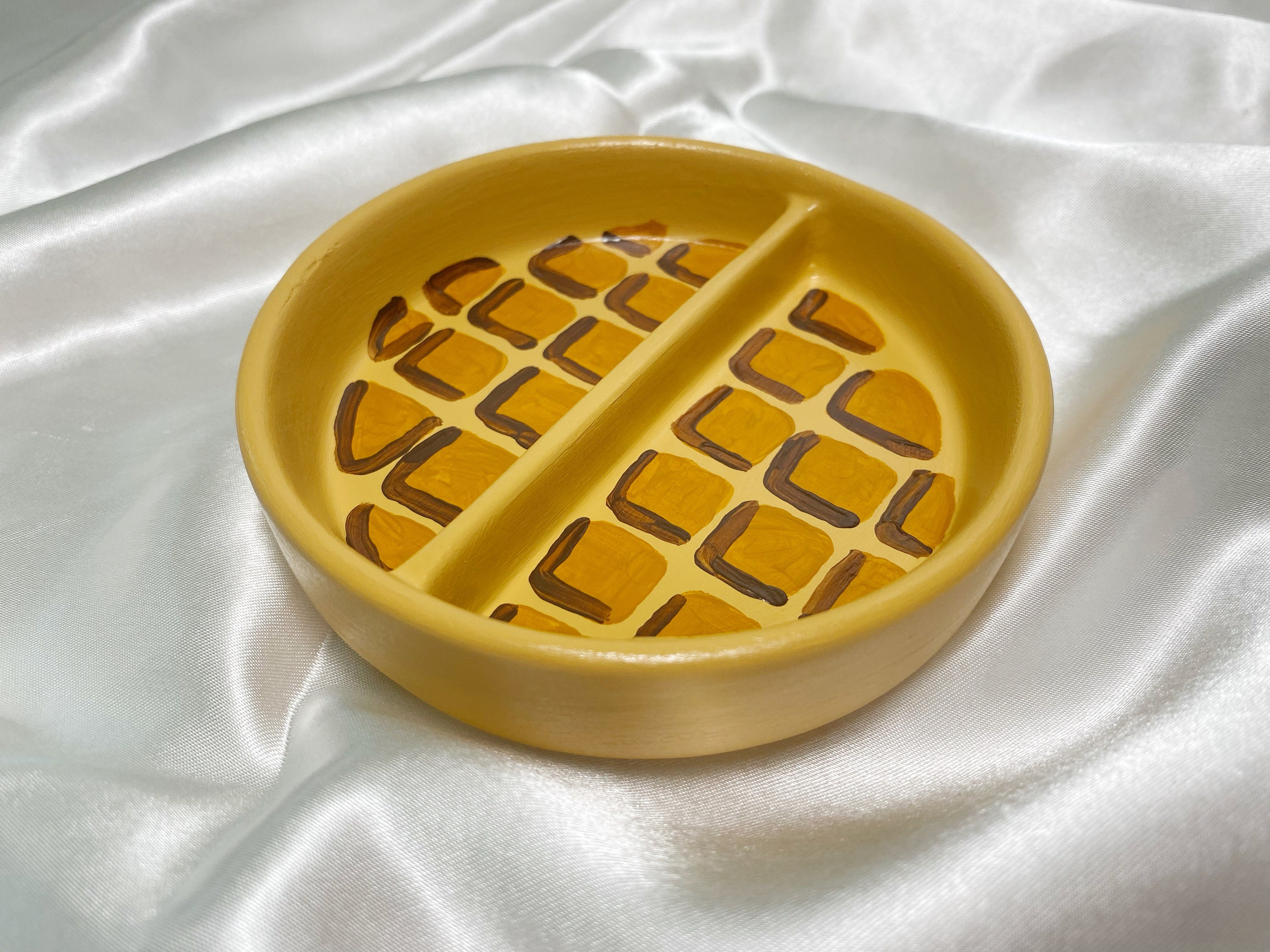 Funky Waffle Jewelry Tray Ring Dish Catch All Tray Trinket - Etsy