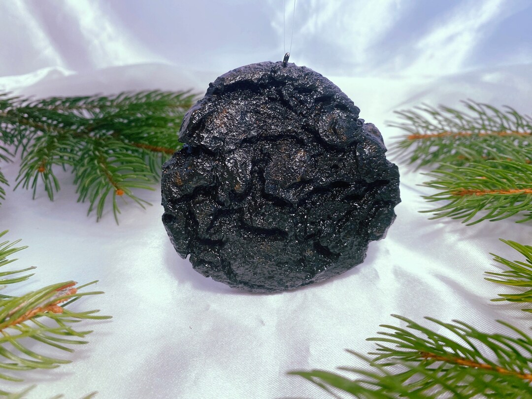 Chocolate Cookie Ornament - Small Fudge Dessert Hanging Accessory ...