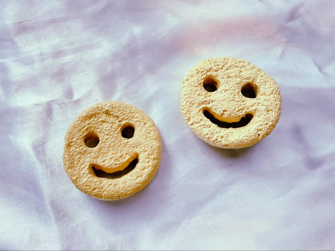 Smiley Fry Fridge Magnet - Smiley Face French Fries Snack Food - Funky ...