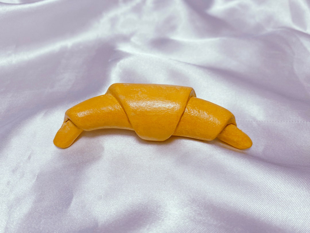 Crescent Roll Fridge Magnet - Funky Croissant Refrigerator Magnet ...