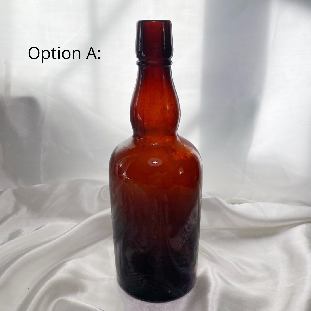 Assorted Vintage Rustic Weathered Glass Bottles Large - Etsy