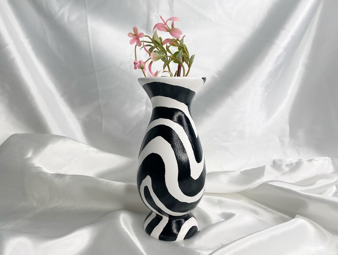 Funky Abstract Bud Vase / Planter, Ceramic Vase, Small Vase, Aesthetic ...