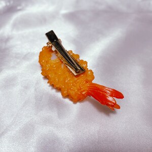 Fried Shrimp Hair Clip - Cute Seafood Alligator Hair Clips - Kawaii ...