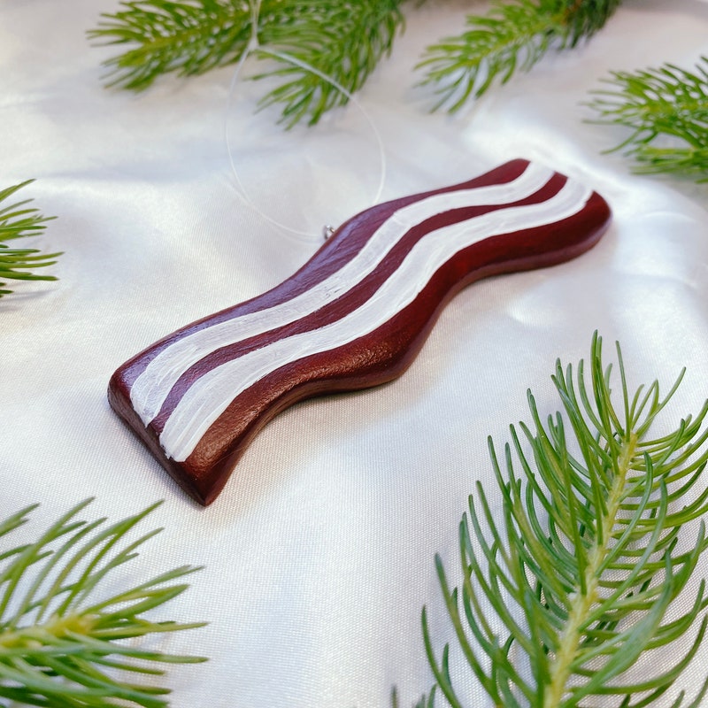 Bacon Ornament - Etsy