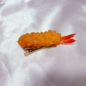 Fried Shrimp Hair Clip - Cute Seafood Alligator Hair Clips - Kawaii ...