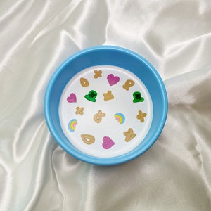 Funky Lucky Charms Cereal Jewelry Tray, Ring / Trinket Dish, Catch All ...