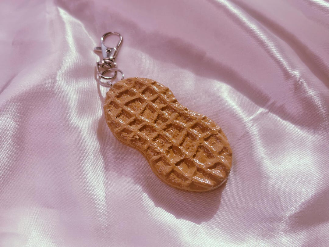 Peanut Butter Sandwich Cookie Keychain - Funky Chain Pendant for ...