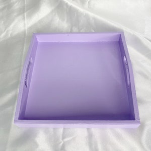 Small Wooden Pastel Tray Coffee Table / Catchall Tray | Etsy