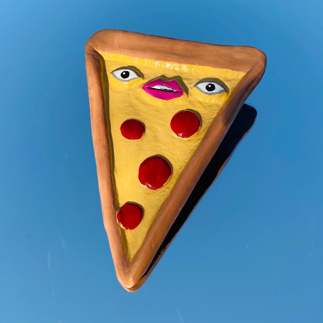 Funky Pizza Jewelry Tray, Ring / Trinket Dish, Catch All Tray, Vanity ...