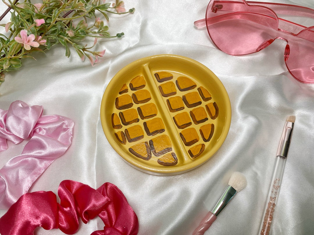 Funky Waffle Jewelry Tray, Ring Dish, Catch All Tray, Trinket Dish ...
