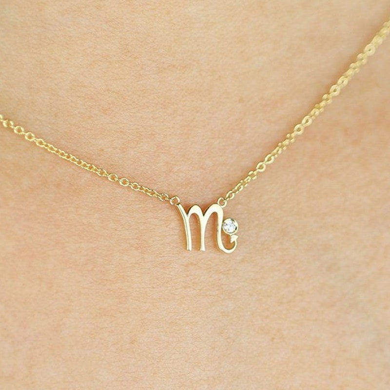 Scorpio Necklace - Etsy